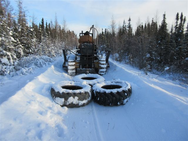 Plowing Another Cat Train Trail
